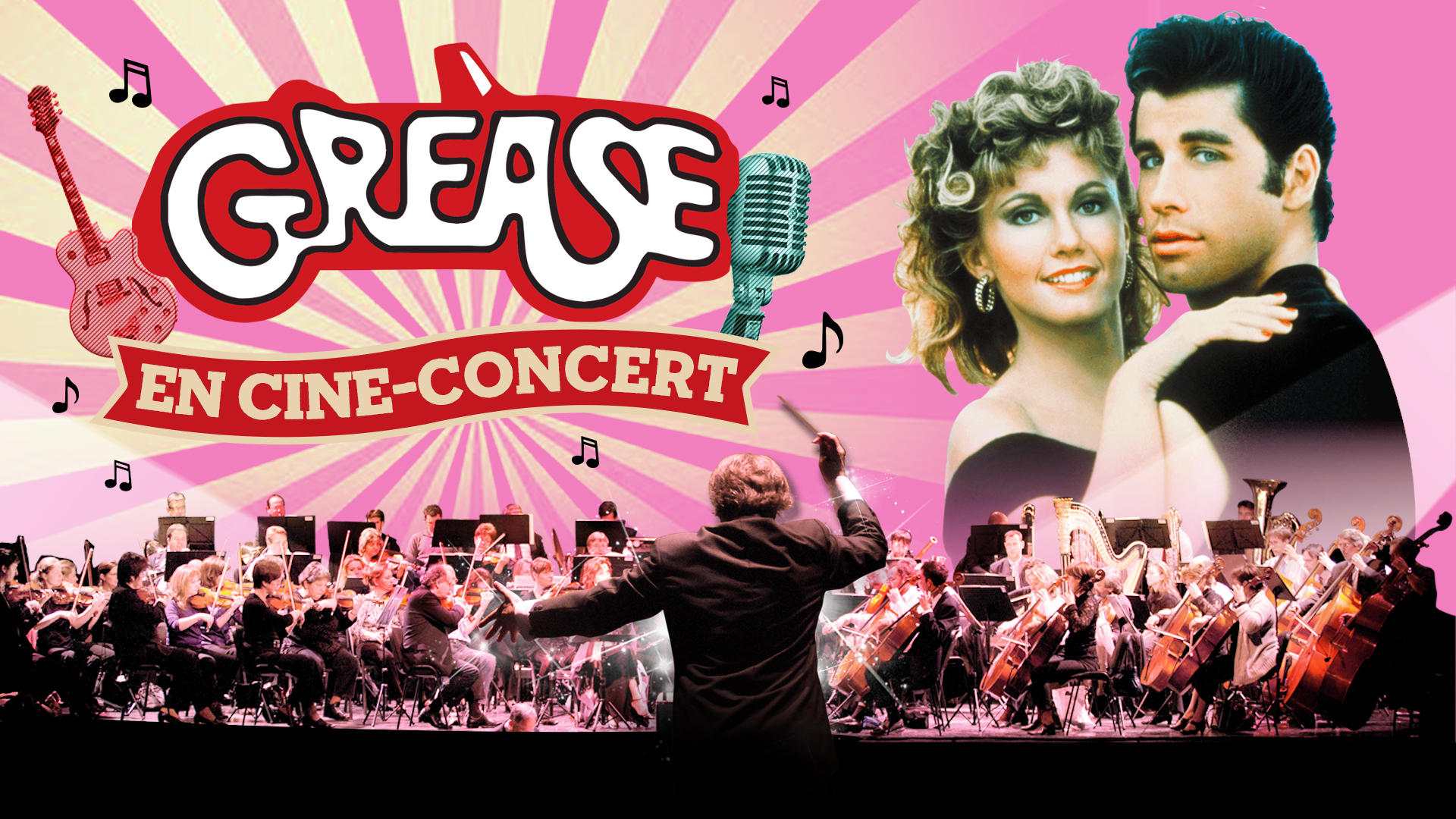 Ciné-concert Grease à Paris, Lille, Nantes et Bordeaux | UnderScores